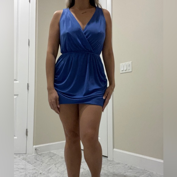 DO+BE | Dresses | Sexy Blue Mini Dress | Poshmark